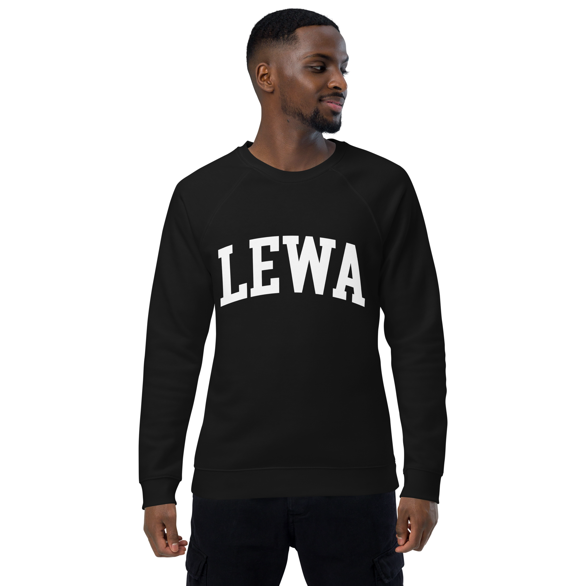 Lewa Unisex Crewneck Logo Organic Sweatshirt – Lewa Wildlife Conservancy