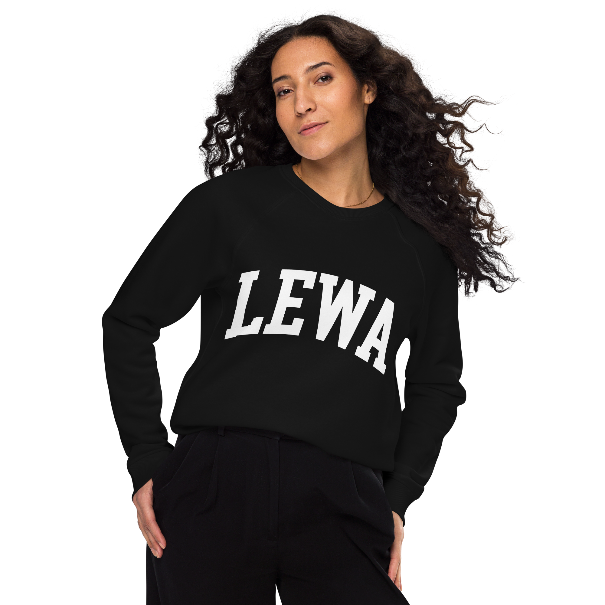 Lewa Unisex Crewneck Logo Organic Sweatshirt – Lewa Wildlife Conservancy
