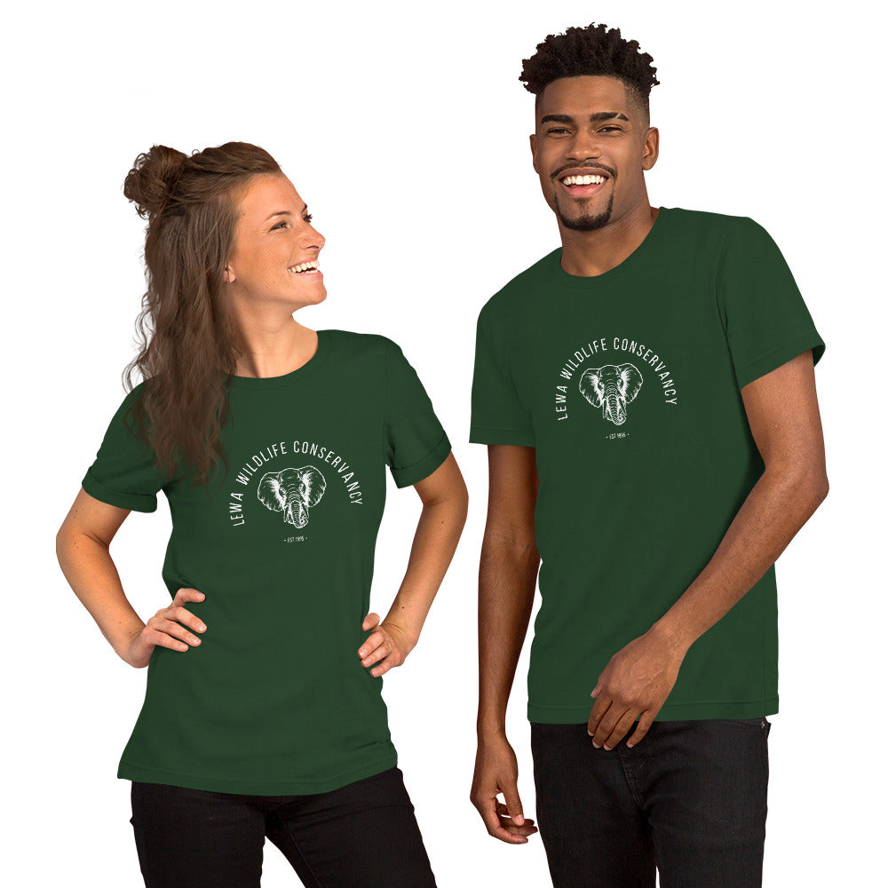 Lewa Elephant Unisex T-shirt – Lewa Wildlife Conservancy